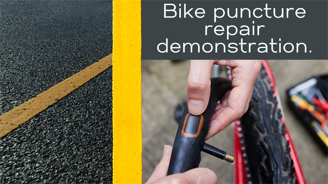 Bike Puncture Repair Demonstration | Waitaki District Libraries