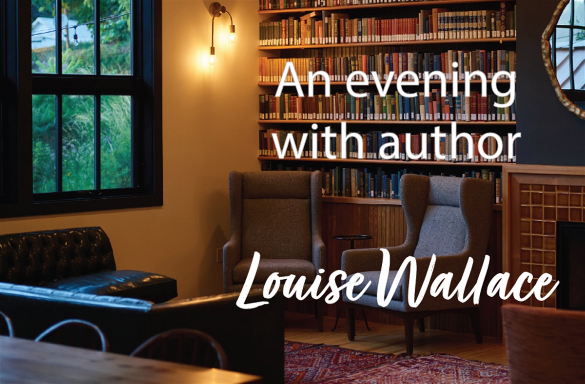 An evening with author Louise Wallace | Waitaki District Libraries