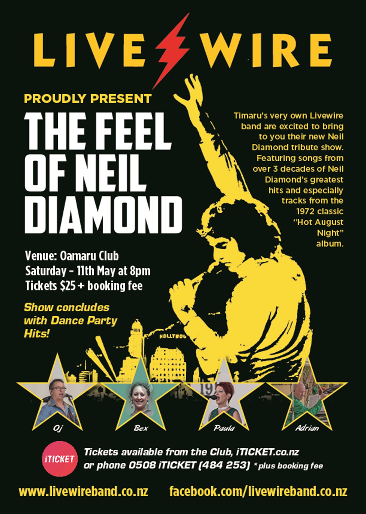 The Feel of Neil Diamond | Waitaki District Council